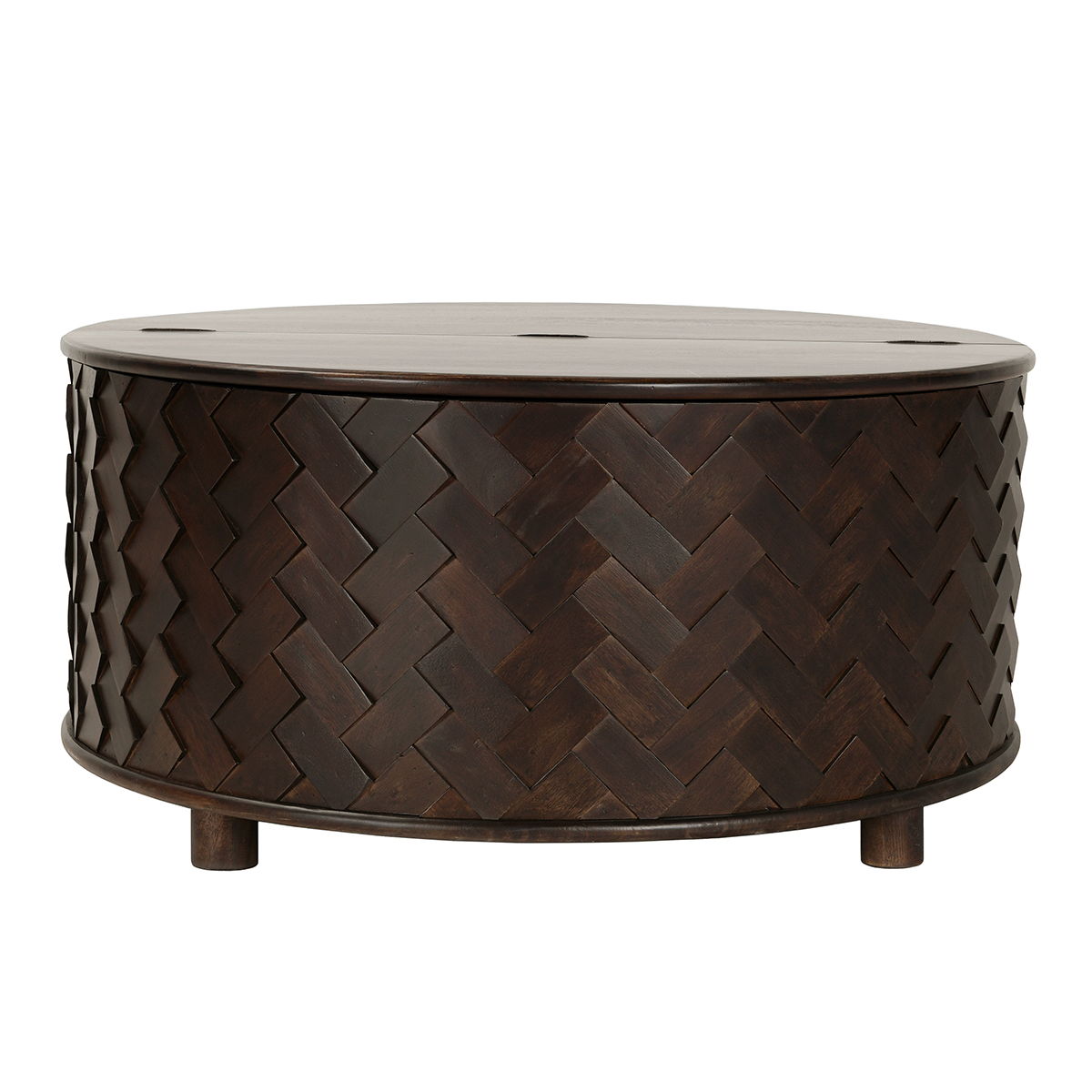 Shira - Mango Wood 24" Round Table — NashCo Furniture